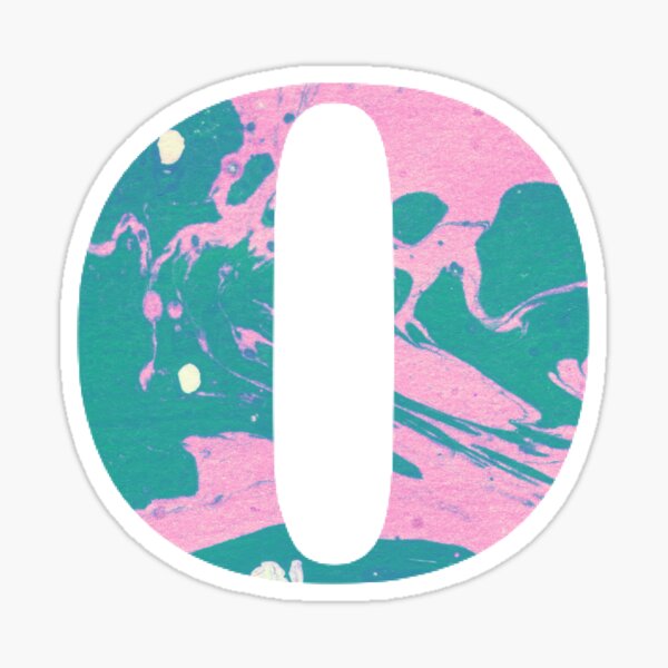 The Letter O Stickers | Redbubble