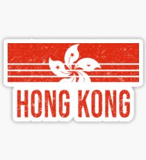 Hong Kong Flag Stickers | Redbubble