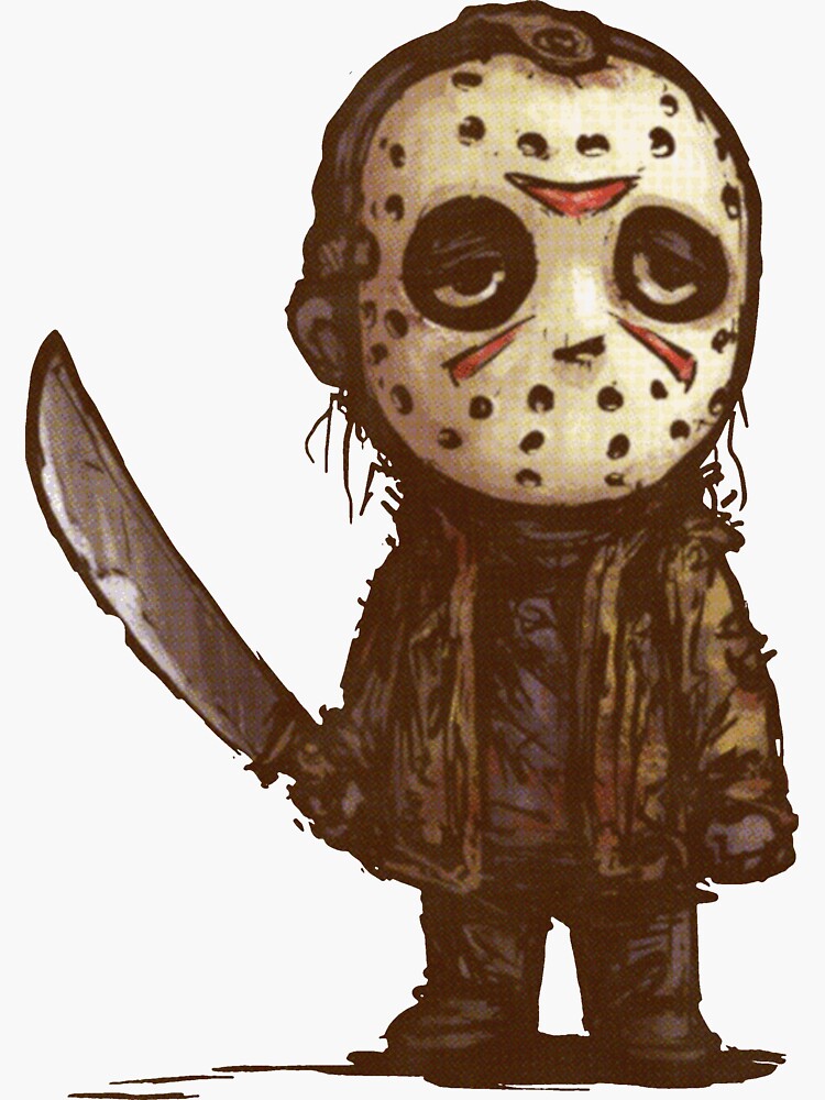 "Emo Jason Little Jason Baby Jason" Sticker for Sale by ClothingSimple ...