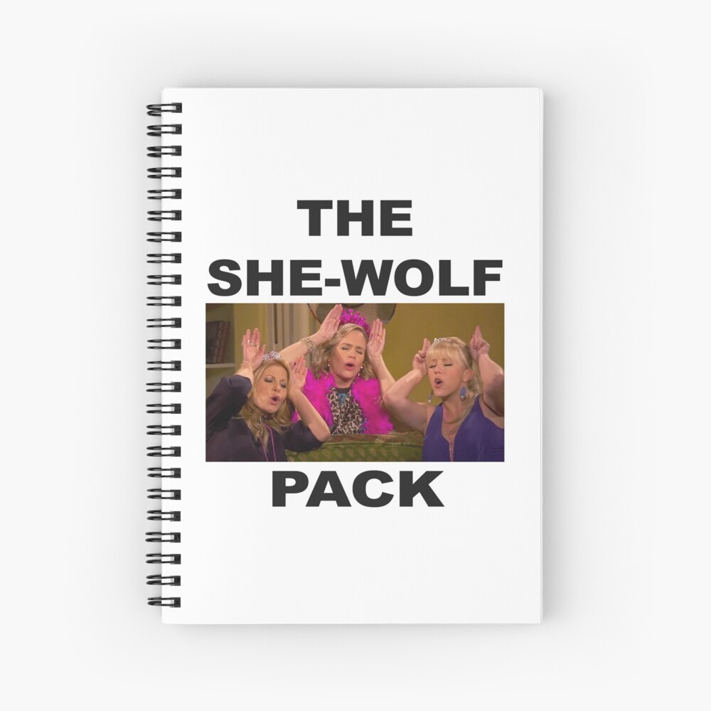 "Fuller House - the she wolf pack" Spiral Notebook for Sale by ...