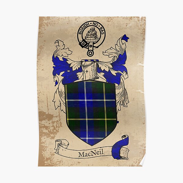 "Clan MacNeil " Poster by DNCArt | Redbubble