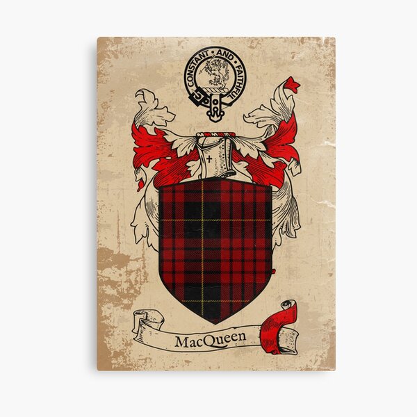 "Clan MacQueen" Canvas Print by DNCArt | Redbubble