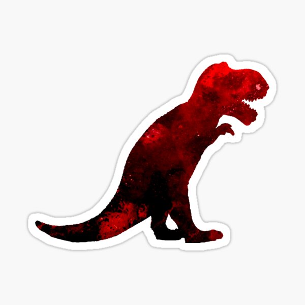 "Dinosaurus rex" Sticker by Tehangelic101 | Redbubble
