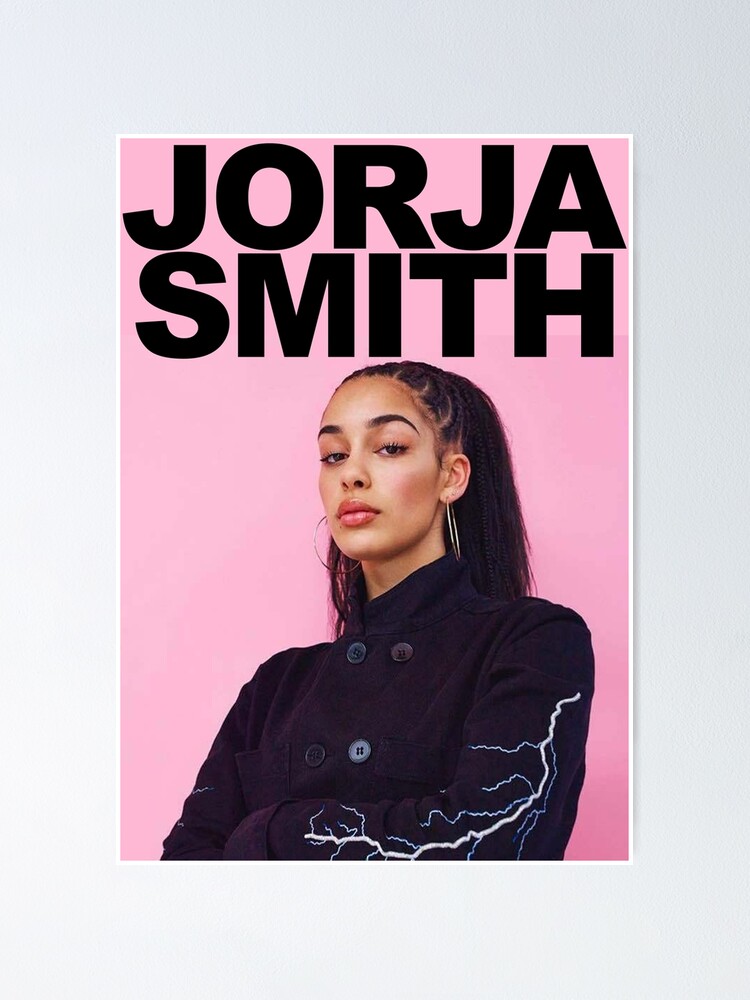 "JORJA SMITH" Poster for Sale by jeffstark420 | Redbubble