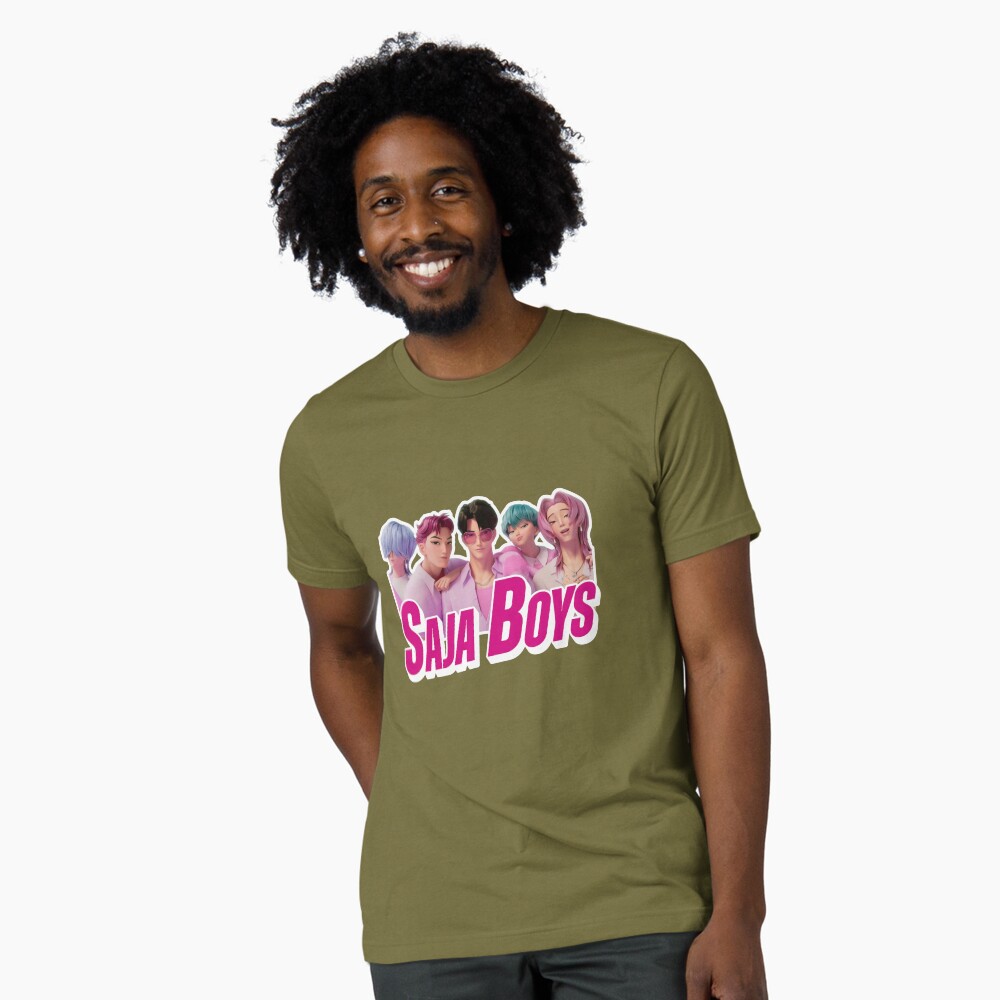 "Saja Boys sticker design with name" Sticker for Sale by ...