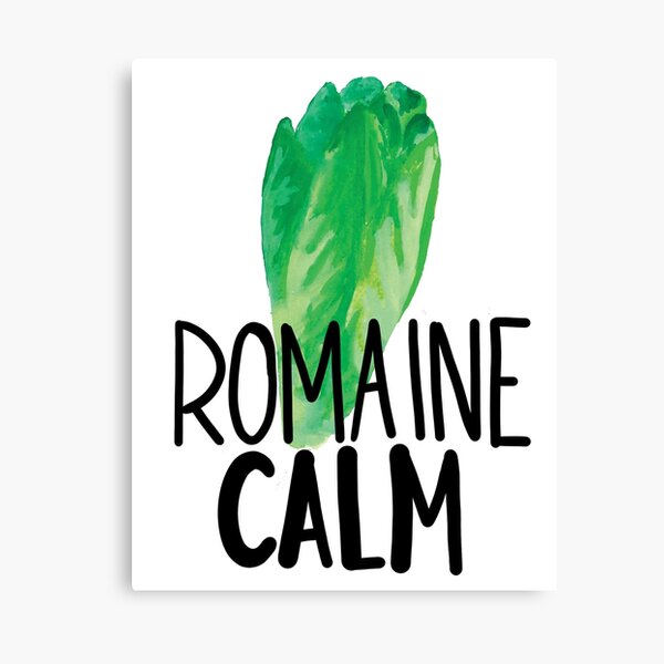 "Romaine Calm" Canvas Print for Sale by brittbeestudio | Redbubble