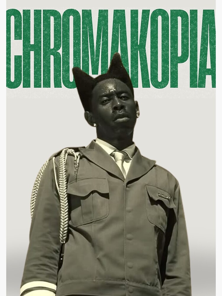 "Chromakopia design" Poster for Sale by claudiatrim | Redbubble