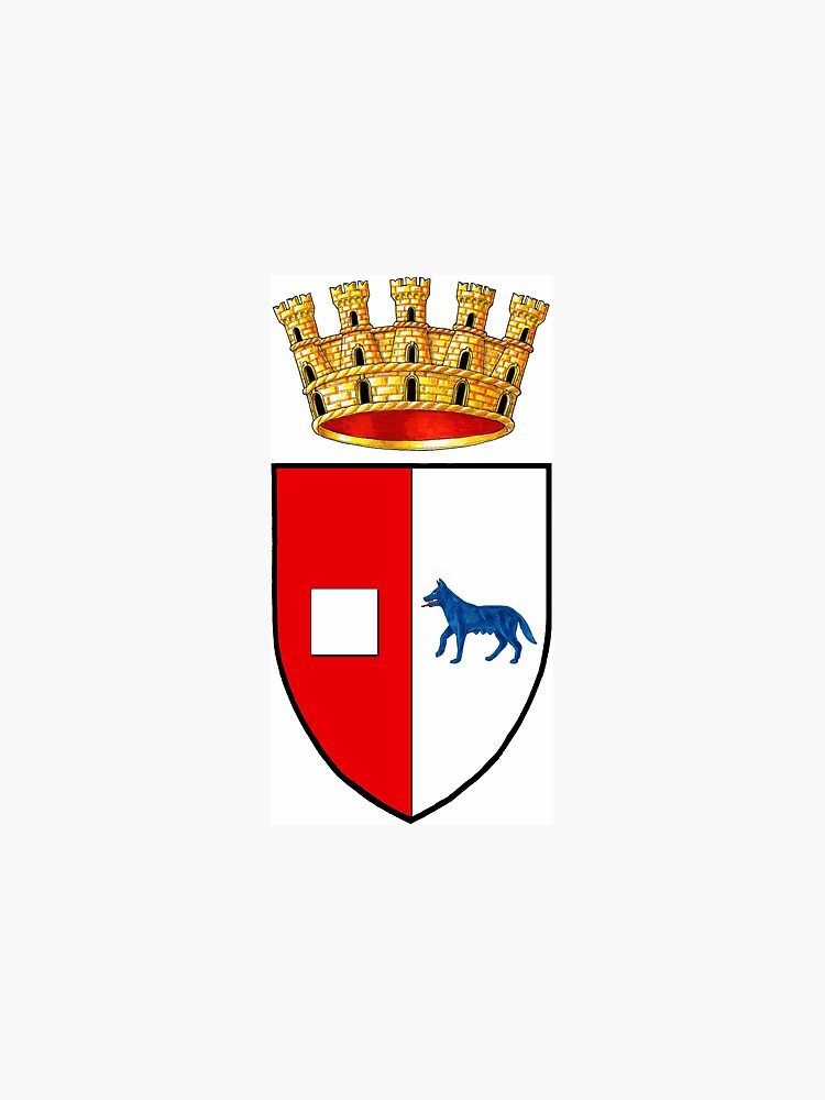 "Coat of Arms of Piacenza, Italy" Sticker for Sale by PZAndrews | Redbubble