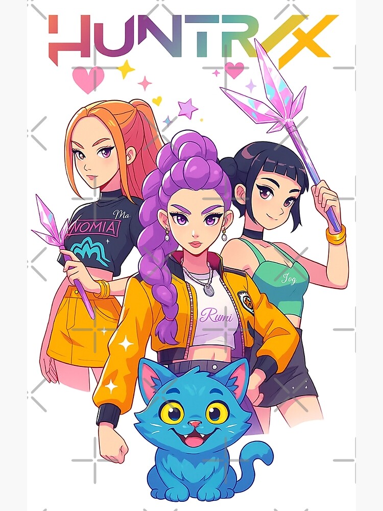 "Huntrix Girls, Kpop Demon Hunters, Huntrix, Huntrix Fan, Rumi Zoey ...