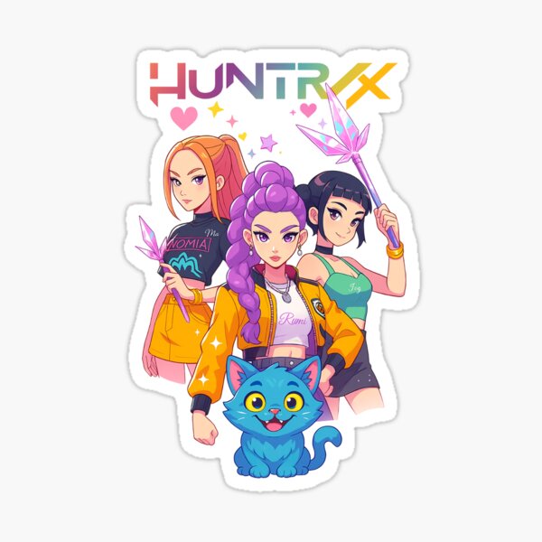 "Huntrix Girls, Kpop Demon Hunters, Huntrix, Huntrix Fan, Rumi Zoey ...