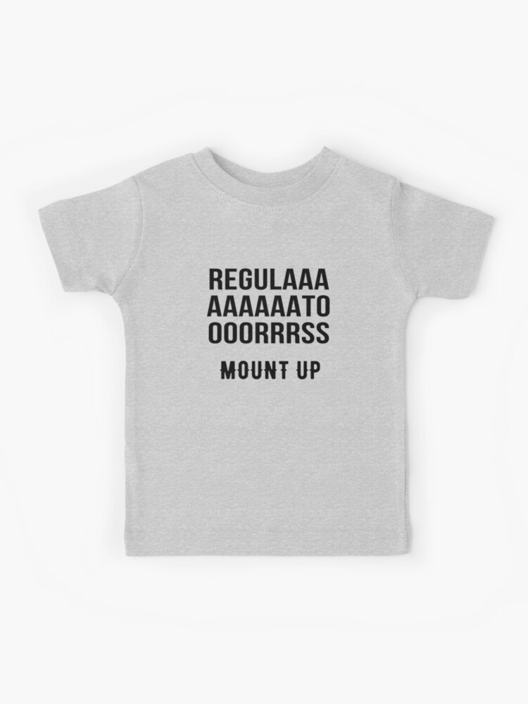 "Regulators, Mount Up." Kids T-Shirt for Sale by Primotees | Redbubble
