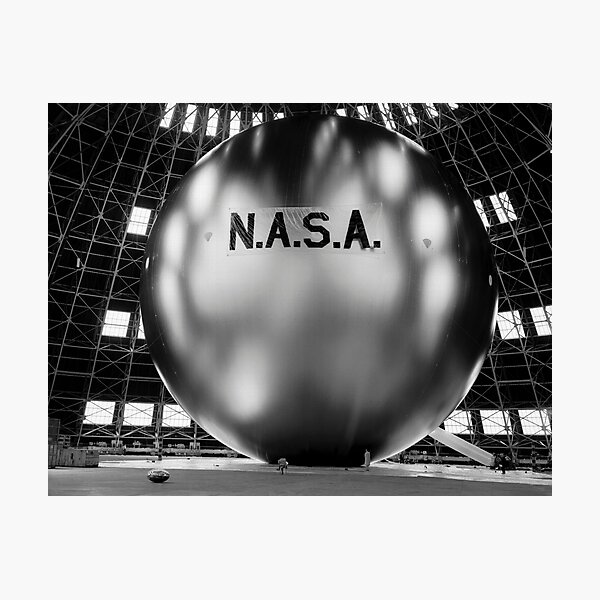 "NASA Project Echo Metallic Balloon - 1960" Photographic Print for Sale ...