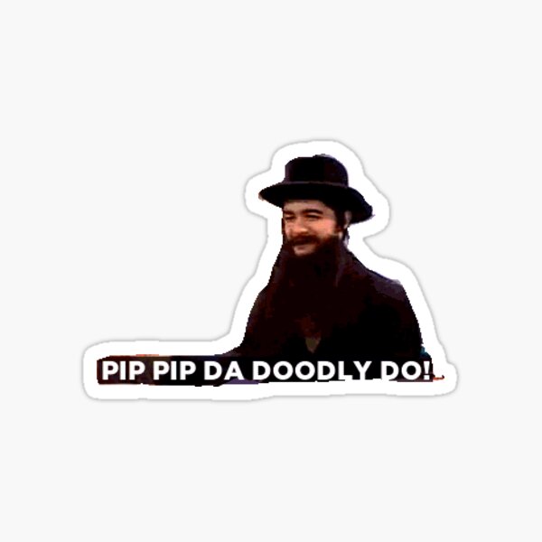 "pip pip" Sticker for Sale by vicuni | Redbubble
