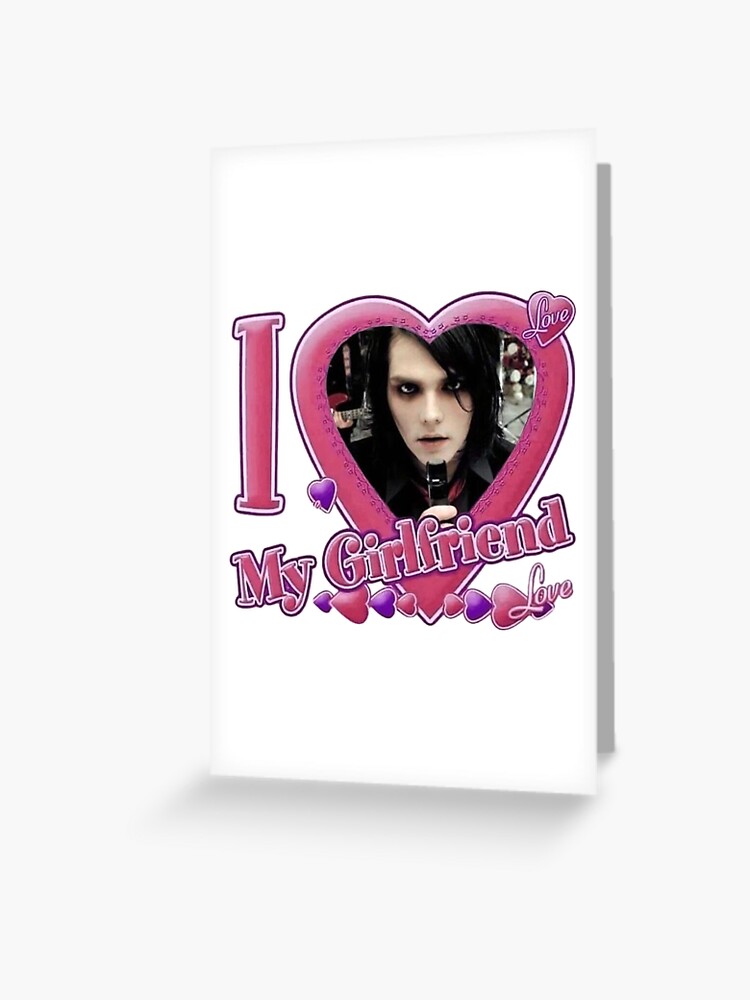 "Mcr Gerard Way" Greeting Card for Sale by 4everHannah | Redbubble
