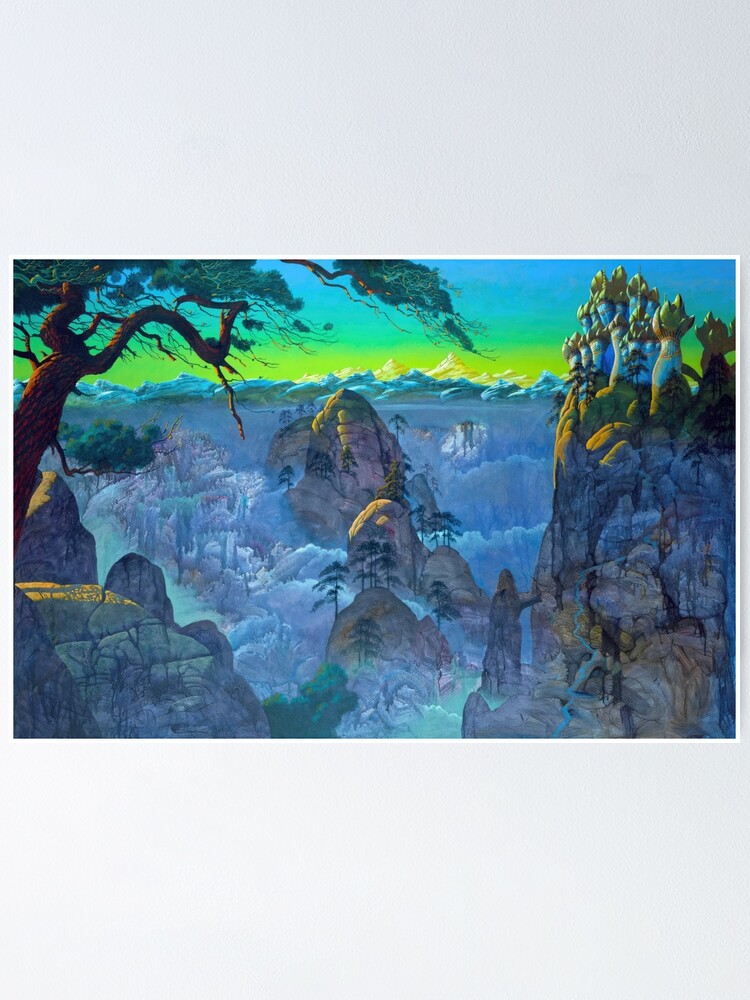 "Roger Dean" Poster for Sale by LK09 | Redbubble