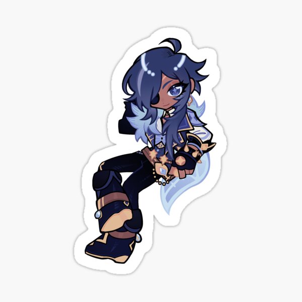 "Kaeya Splash Art Sticker" Sticker for Sale by Rottendevilman | Redbubble