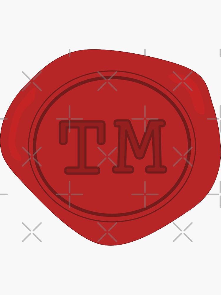 "taskmaster wax seal" Sticker for Sale by carmela616 | Redbubble