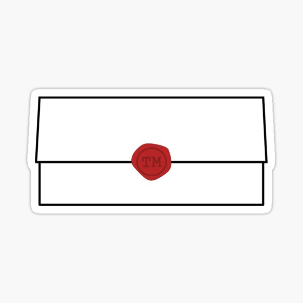 "taskmaster seal envelope task" Sticker for Sale by carmela616 | Redbubble
