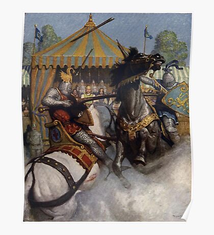 Jousting Posters | Redbubble