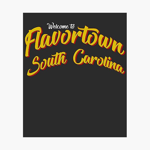 Flavortown Photographic Prints | Redbubble