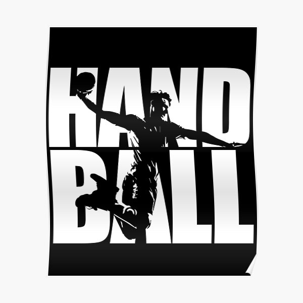 Handball Player Posters | Redbubble