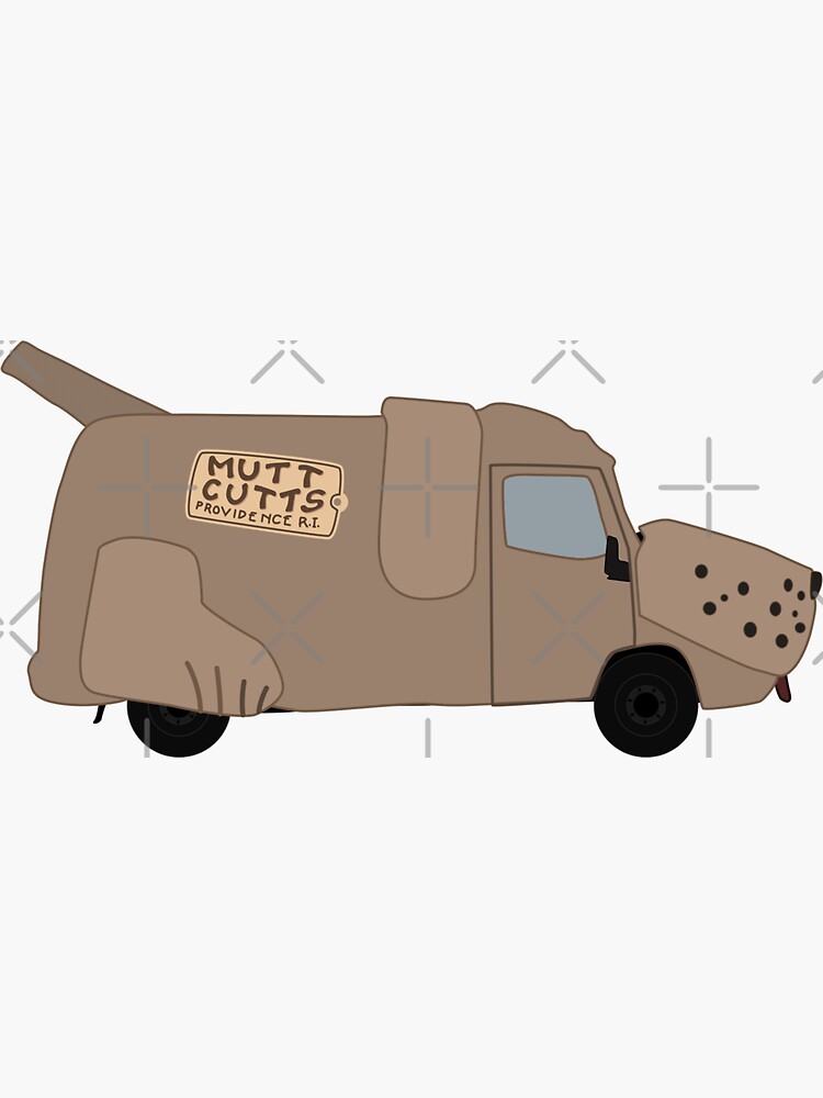 "Mutts Cutts" Sticker for Sale by izacless | Redbubble