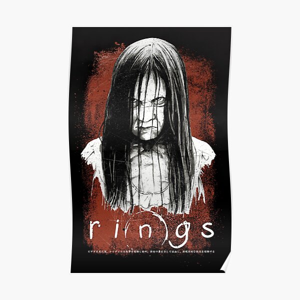 "Samara Morgan - Scary Movies" Poster for Sale by Black---Rainbow ...