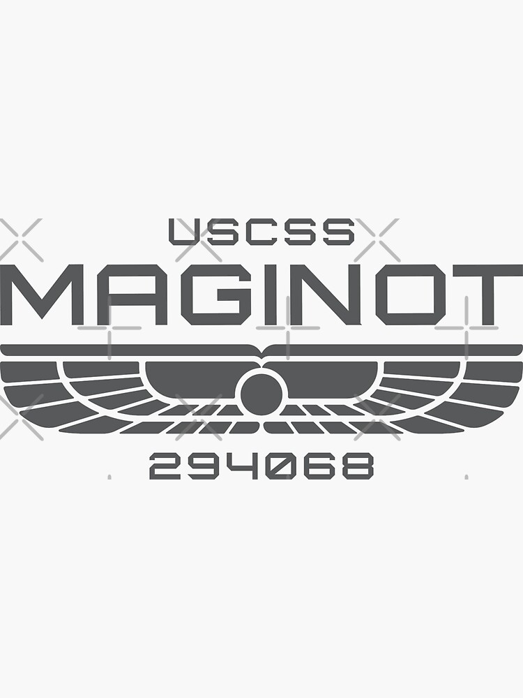 "Alien Earth USCSS Maginot" Sticker for Sale by Antoine1313 | Redbubble