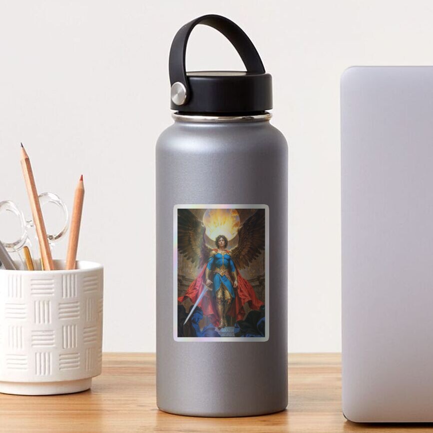 "Archangel Michael " Sticker for Sale by AliceWhiteDF | Redbubble