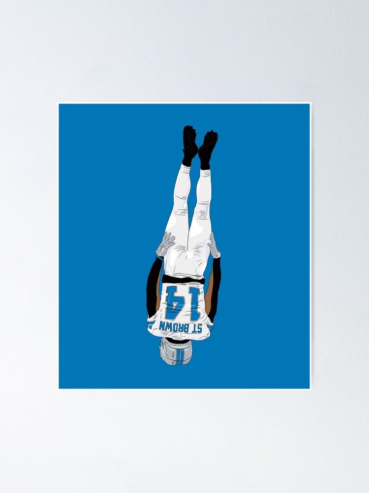 "Amon-Ra St.Brown Headstand Detroit" Poster for Sale by DreamersMX ...