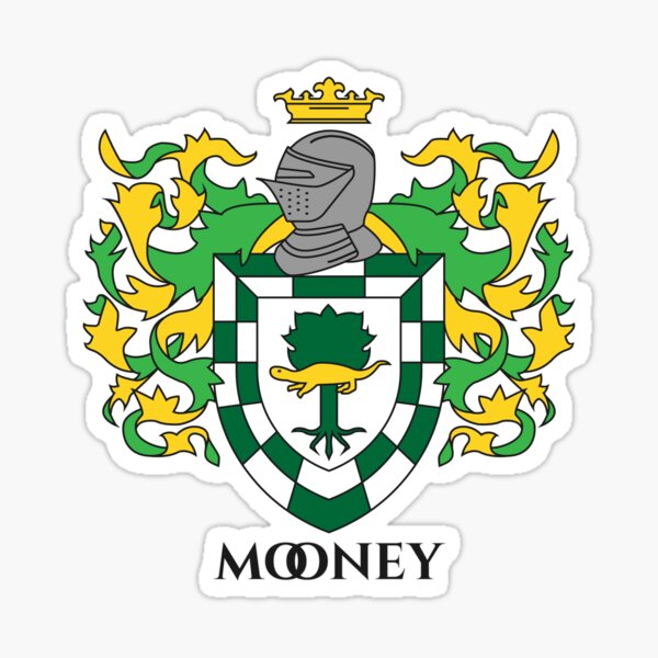 "Mooney Crest" Sticker by jmclancy | Redbubble