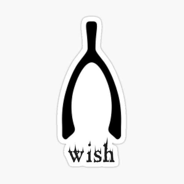 Wishbone Stickers | Redbubble