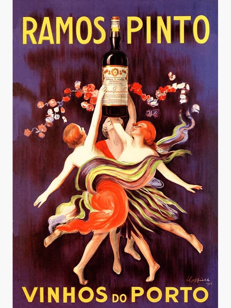 "Porto Ramos-Pinto Vintage Beverage Poster" Poster for Sale by ...