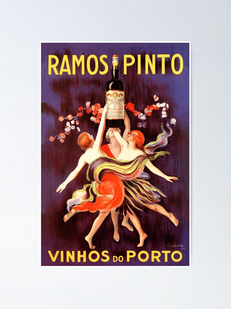 "Porto Ramos-Pinto Vintage Beverage Poster" Poster for Sale by ...
