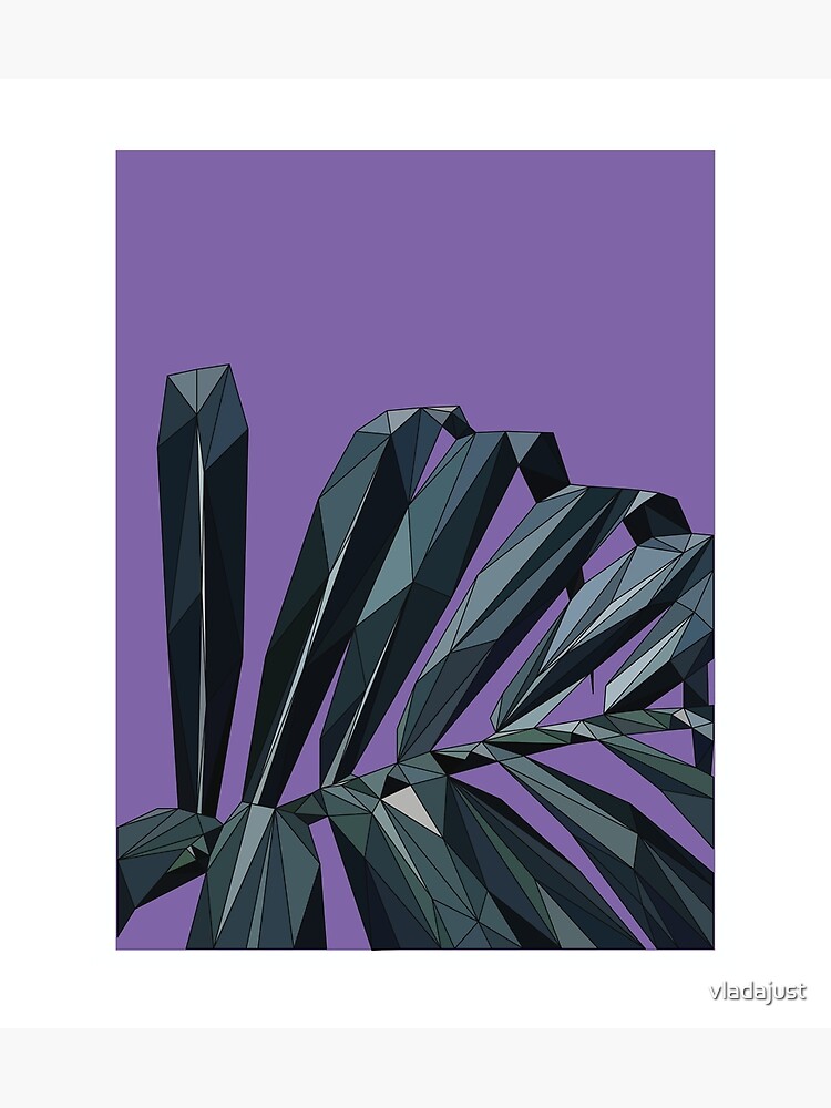 "polygonal palm tree" Poster for Sale by vladajust | Redbubble