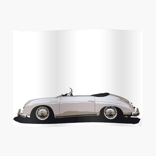 "1956 Porsche 356A 1600 super speedster-MovieStar " Poster by ...