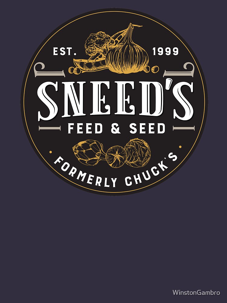 "Sneed's Feed & Seed" T-shirt for Sale by WinstonGambro | Redbubble ...