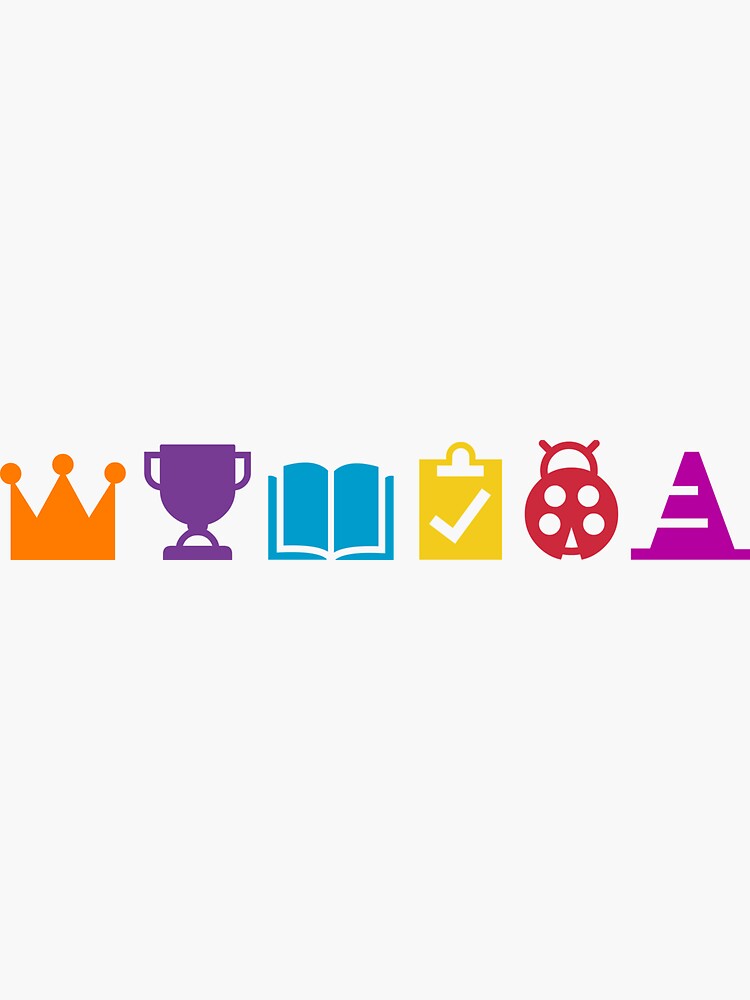 "Epic Feature Story Task Bug Issue" Sticker for Sale by iconymous ...