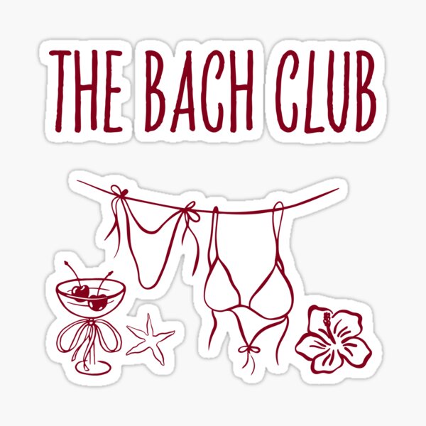 Coastal Bachelorette Stickers for Sale | Redbubble