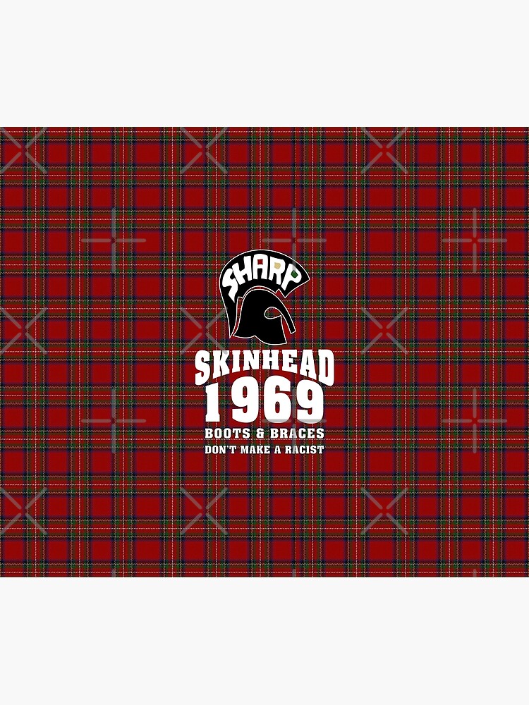 "Sharp Skinheads - Tartan" Poster for Sale by EvilGravy | Redbubble