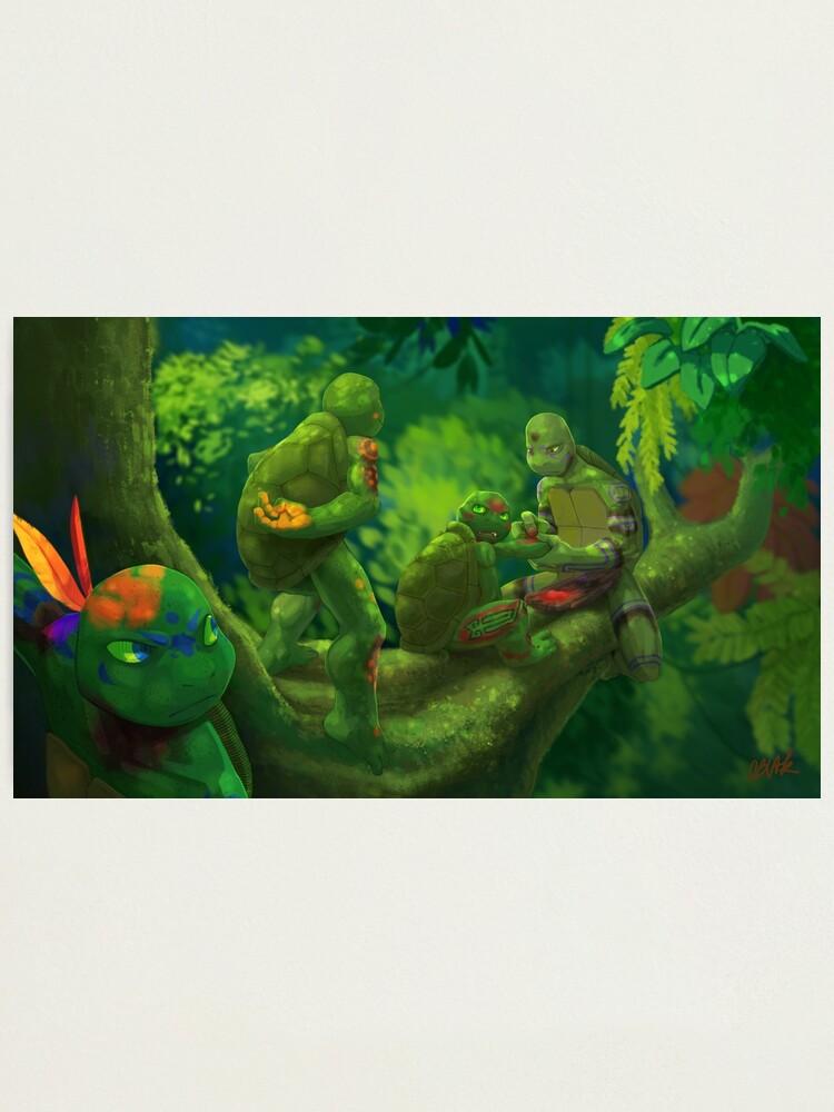 "Body Paint - TMNT" Photographic Print for Sale by WinterHeath | Redbubble