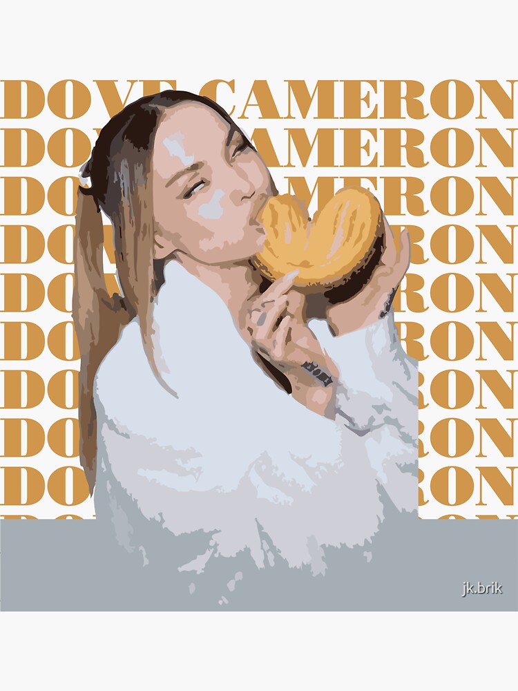 "DOVE CAMERON" Sticker for Sale by jkbrik | Redbubble