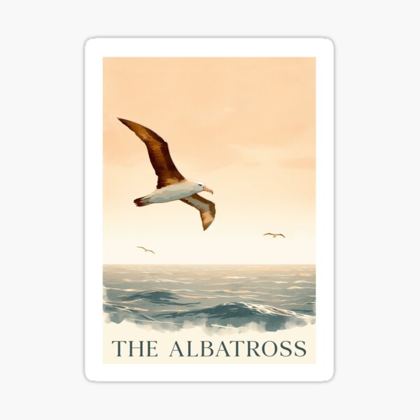 "The Albatross, Taylor Swift TTPD Poster" Sticker for Sale by ...