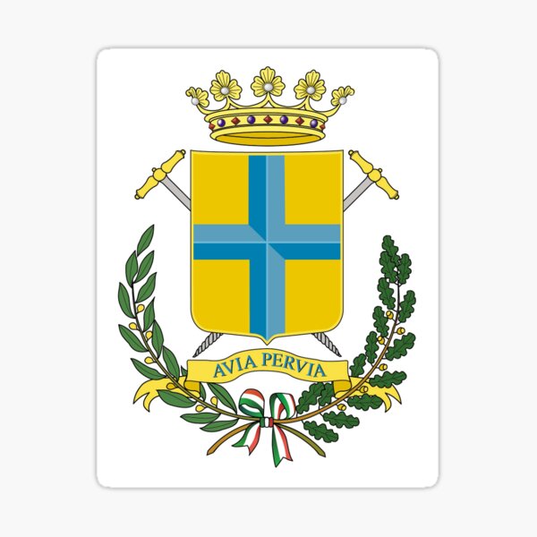 "Coat of Arms of Modena, Italy" Sticker by PZAndrews | Redbubble