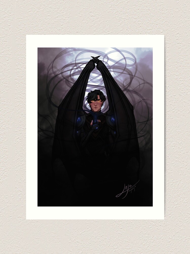 "Shadow singer " Art Print by lexaart | Redbubble
