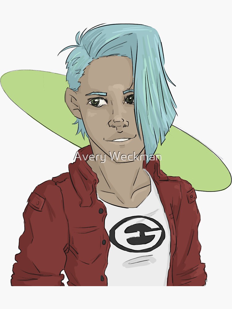"Voyd" Sticker for Sale by Plagued-Art | Redbubble