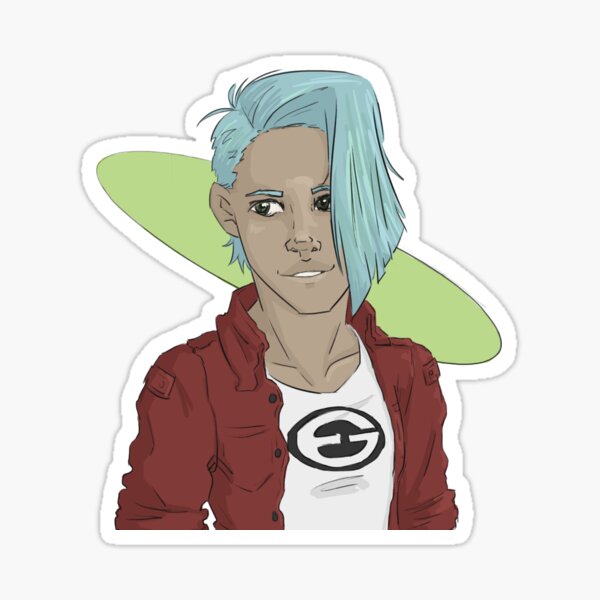 "Voyd" Sticker for Sale by Plagued-Art | Redbubble
