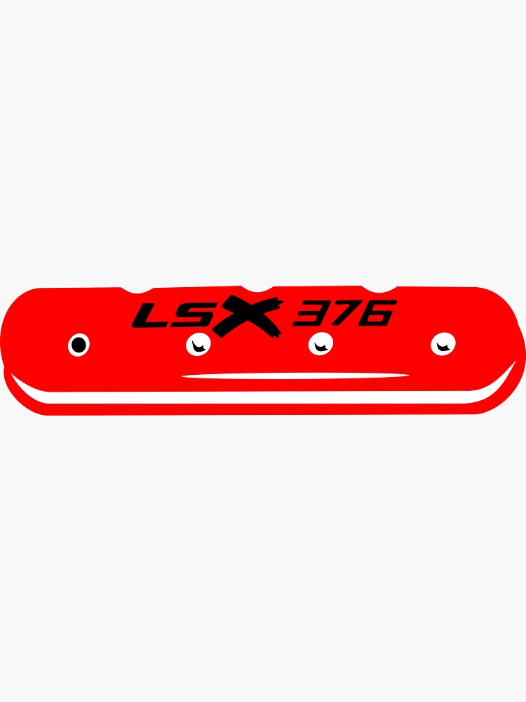 "LSX 376 Valve Cover" Sticker for Sale by BL3Designco | Redbubble