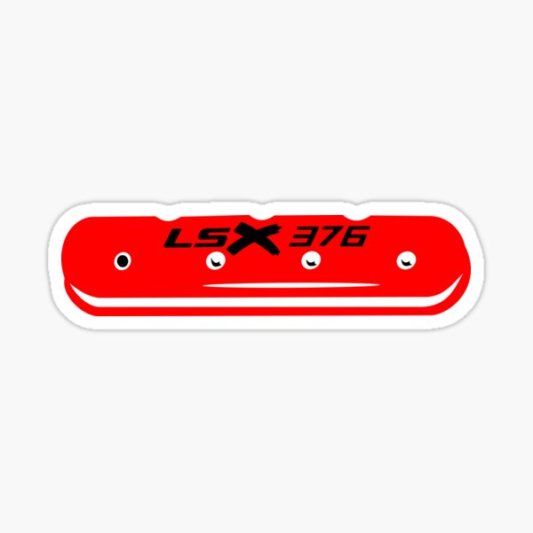 "LSX 376 Valve Cover" Sticker for Sale by BL3Designco | Redbubble