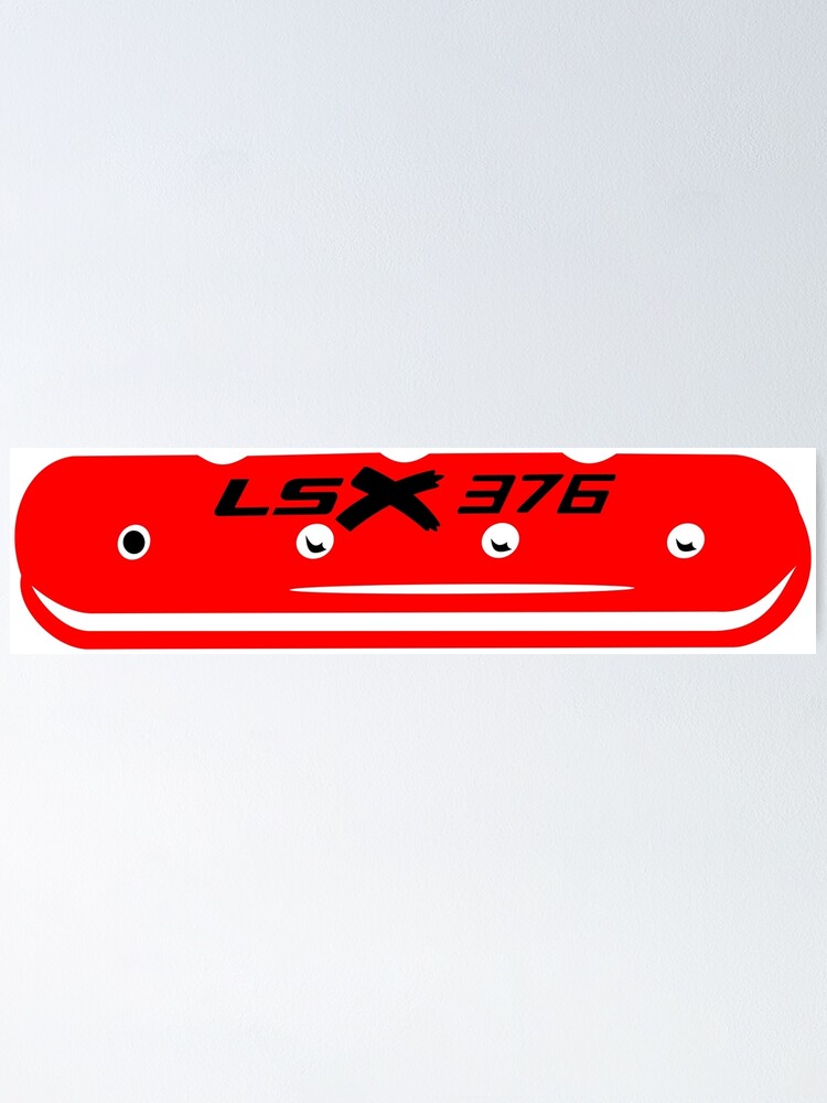 "LSX 376 Valve Cover" Poster by BL3Designco | Redbubble